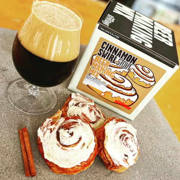 Cinnamon Swirl Stout: Beer Making Mix - Brooklyn Brew Shop